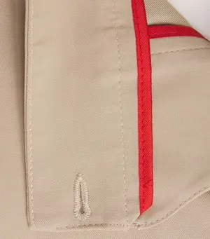 Isaia Cotton-silk Pleated Cargo Trousers