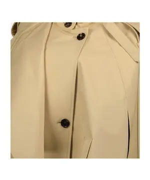 Burberry Double Breasted Short Trench Coat