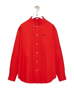 Loewe Shirt In Cotton - Red
