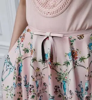 Dior Dioriviera Mid-length Flared Skirt
