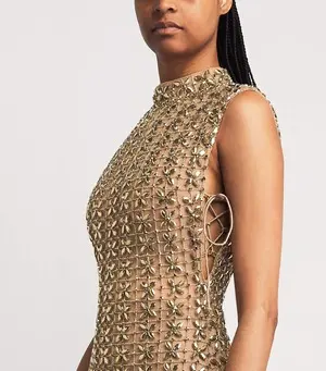 Rachel Gilbert Embellished Indi Gown