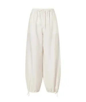 TOTEME Parachute Lyocell-blend Tapered Pants