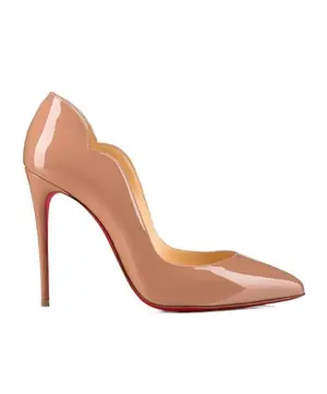 CHRISTIAN LOUBOUTIN Hot Chick Pointed Leather Pumps