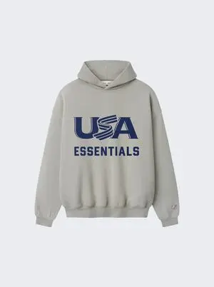 Fear Of God Usa Sport Hoodie - Beige