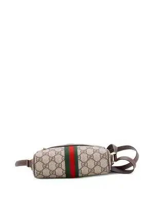 Gucci Ophidia Mini Shoulder Bag In Gg Coated Canvas