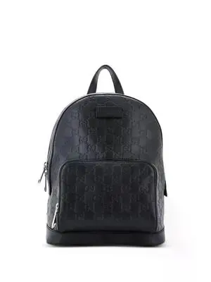 Gucci Signature Ssima Leather Backpack