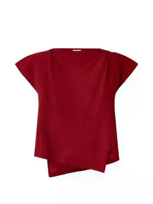 Isabel Marant Étoile Sebani Cotton Jersey T-shirt - Red