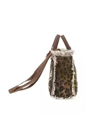 MC2 SAINT BARTH Leopard Print Tote Bag