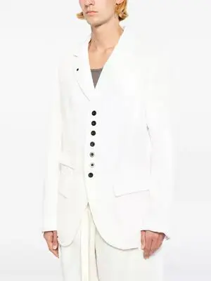 KLASICA Button-up Notched-lapels Jacket
