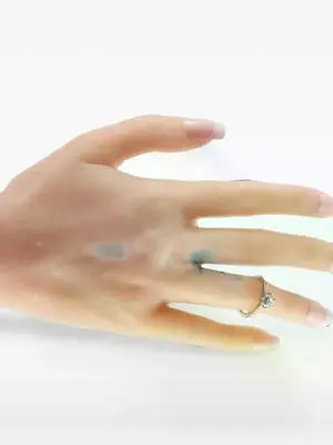 LB EXCLUSIVE Diamond Band Ring In Platinum