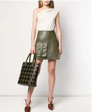 Bottega Veneta Woven Top Handle Bag
