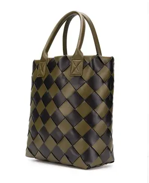 Bottega Veneta Woven Top Handle Bag