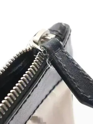 Balenciaga 2000s M Navy Clip Clutch Bag
