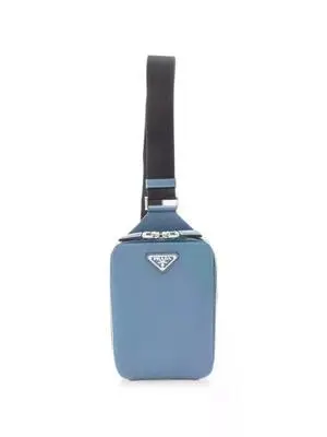 Prada Brick Messenger Bag - Blue