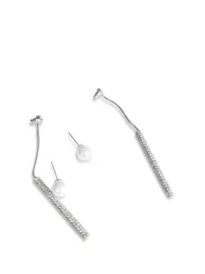 HZMER JEWELLERY Faux-pearl Drop Earrings