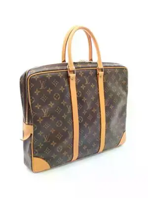 LOUIS VUITTON Monogram Canvas Porte-documents Voyage Briefcase