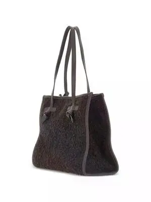 MARCELLA CLUB Bouclé-effect Tote Bag
