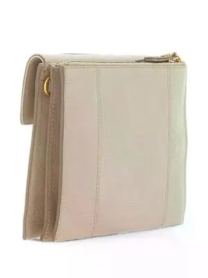 GIANNI CHIARINI Vicky Pebbled Leather Clutch Bag