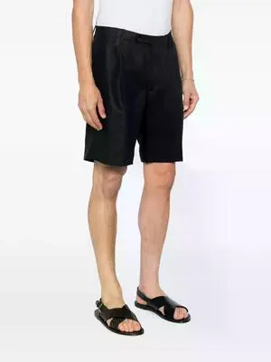 MICHAEL COAL Pleated Detail Tailored Shorts