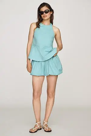 ALIGNE Paulo Cotton Popl Balloon Shorts
