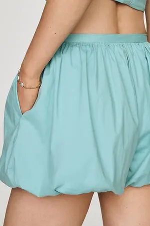 ALIGNE Paulo Cotton Popl Balloon Shorts