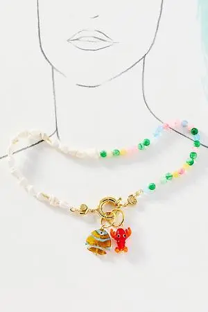 BAMBOLEIRA Festival Charm Necklace