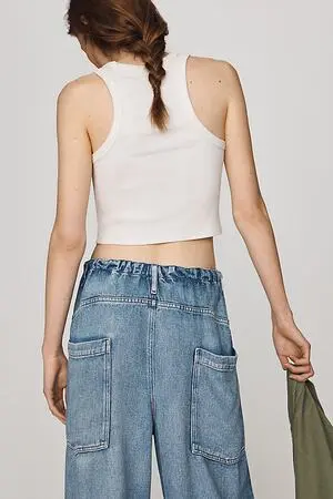 AGOLDE Shaw Tie-waist High-rise Jeans