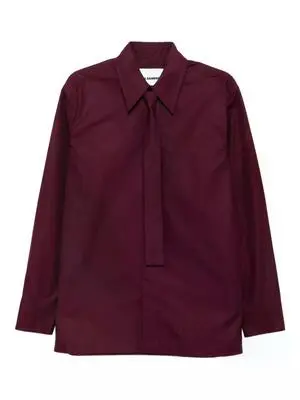 JIL SANDER Cotton Shirt - Red