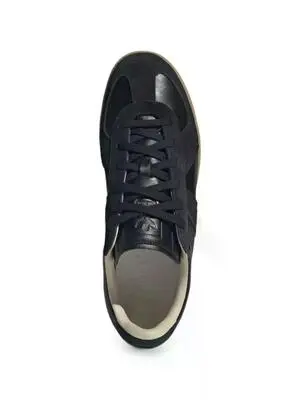 Adidas Bw Army Panelled Leather Sneakers - Black