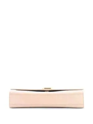 Saint Laurent Grainy Leather Medium Crossbody Bag - Neutrals