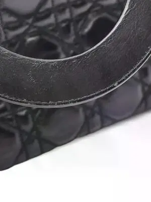 Dior Small Lady My Abcdior Tote Bag - Black