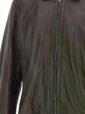 VOLFAGLI FIRENZE Tebe Pebbled Leather Jacket