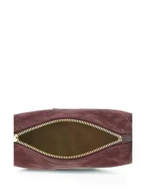 GIANNI CHIARINI Nora Suede Clutch Bag