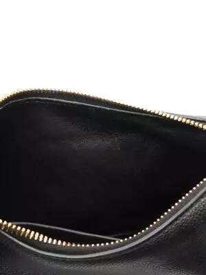 Prada Vitello Dino Shoulder Bag - Black