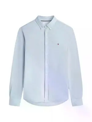 Tommy Hilfiger Button-down Long-sleeve Shirt - Blue