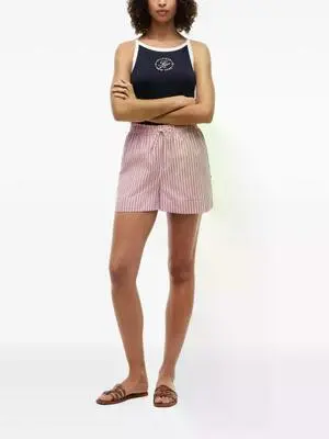Tommy Hilfiger Vertical Stripe Drawstring Shorts