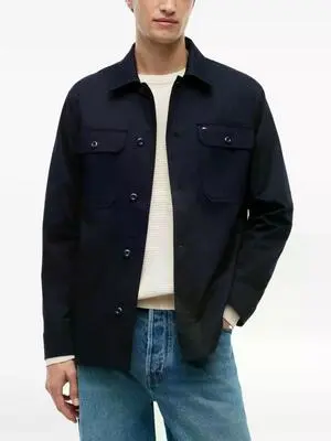 Tommy Hilfiger Logo-patch Button-up Jacket