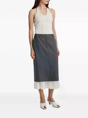 Anna Quan Rachelle Layered Midi Skirt