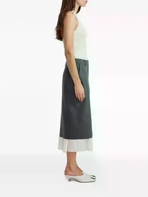 Anna Quan Rachelle Layered Midi Skirt