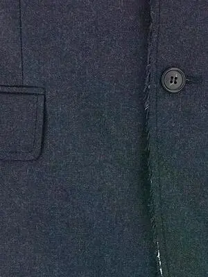MAISON MARGIELA Frayed Single-breasted Blazer