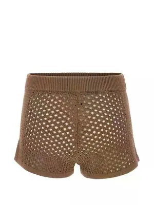 Mc2 Saint Barth Frill Shorts For Women
