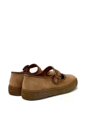Camper Peu Terreno Suede Ballet Flats