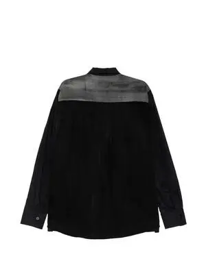 GIOVANNI CAVAGNA Faded-effect Button-down Shirt
