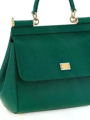 Dolce & Gabbana Small Sicily Tote Bag - Green