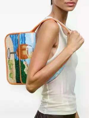 Staud Tommy Beaded Shoulder Bag