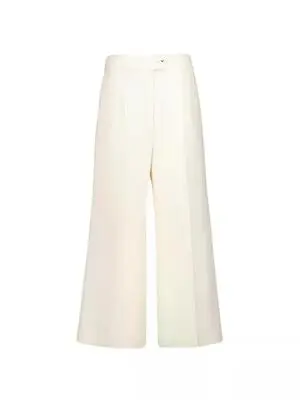 Valentino Garavani Pressed Crease Trousers - Neutrals
