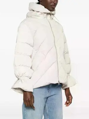 SERGIO MORETTI FIRENZE Quilted Hooded Jacket