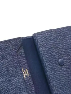 Hermès 2023 Mini Bleu De Plus Card Case