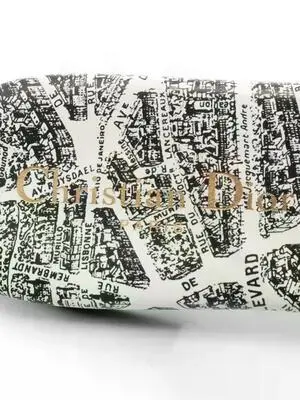 Dior Dway Canvas Slide Sandals