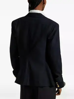 Polo Ralph Lauren Double-breasted Crest-patch Blazer